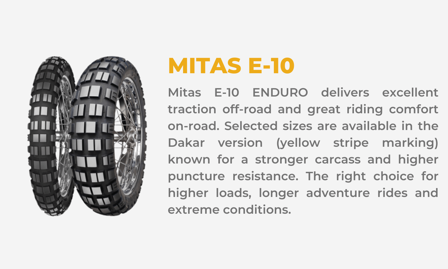 Mitas E-10 - Moto Trekkin