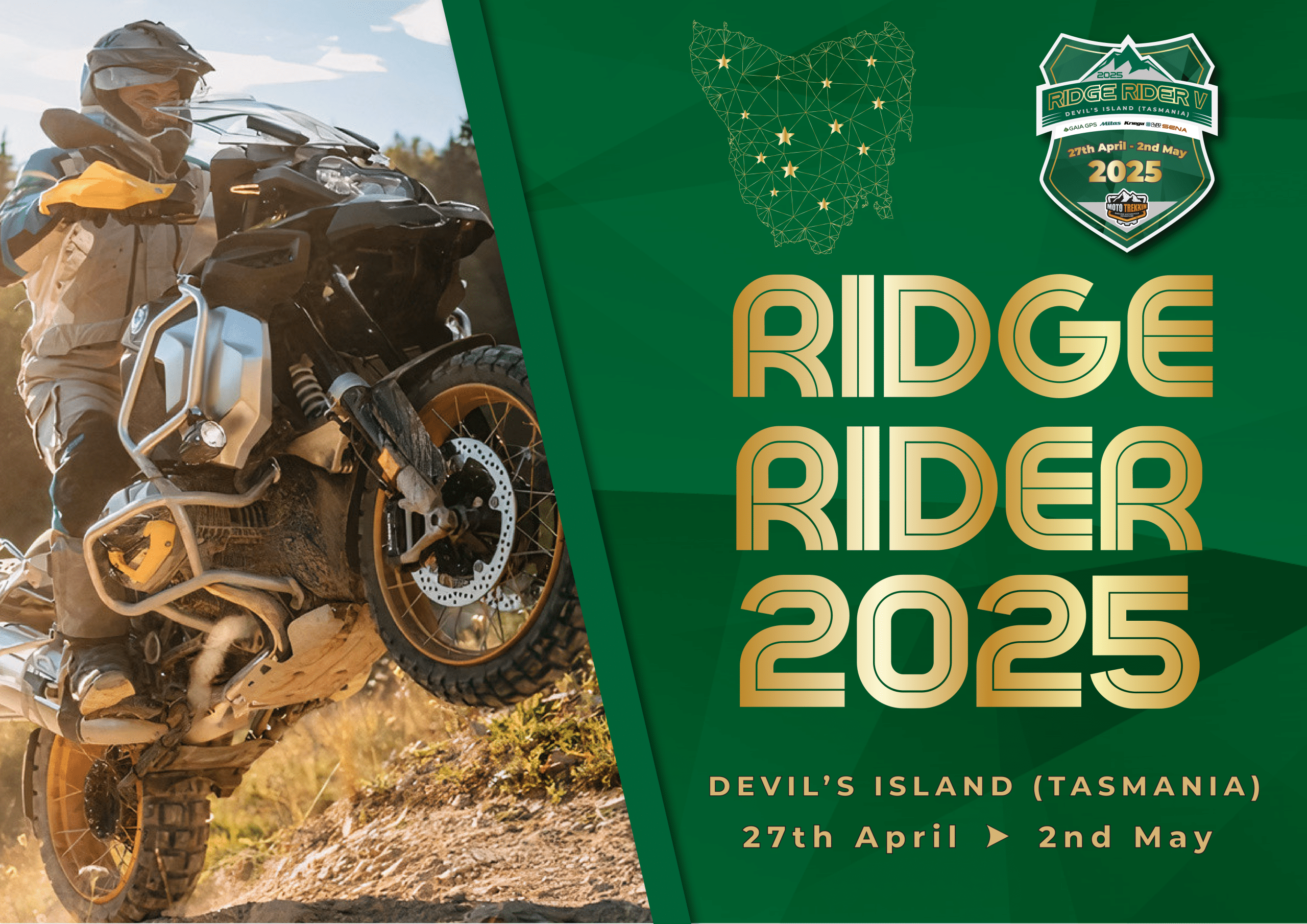 Tyre Order Form - Ridge Rider 2025 - Moto Trekkin